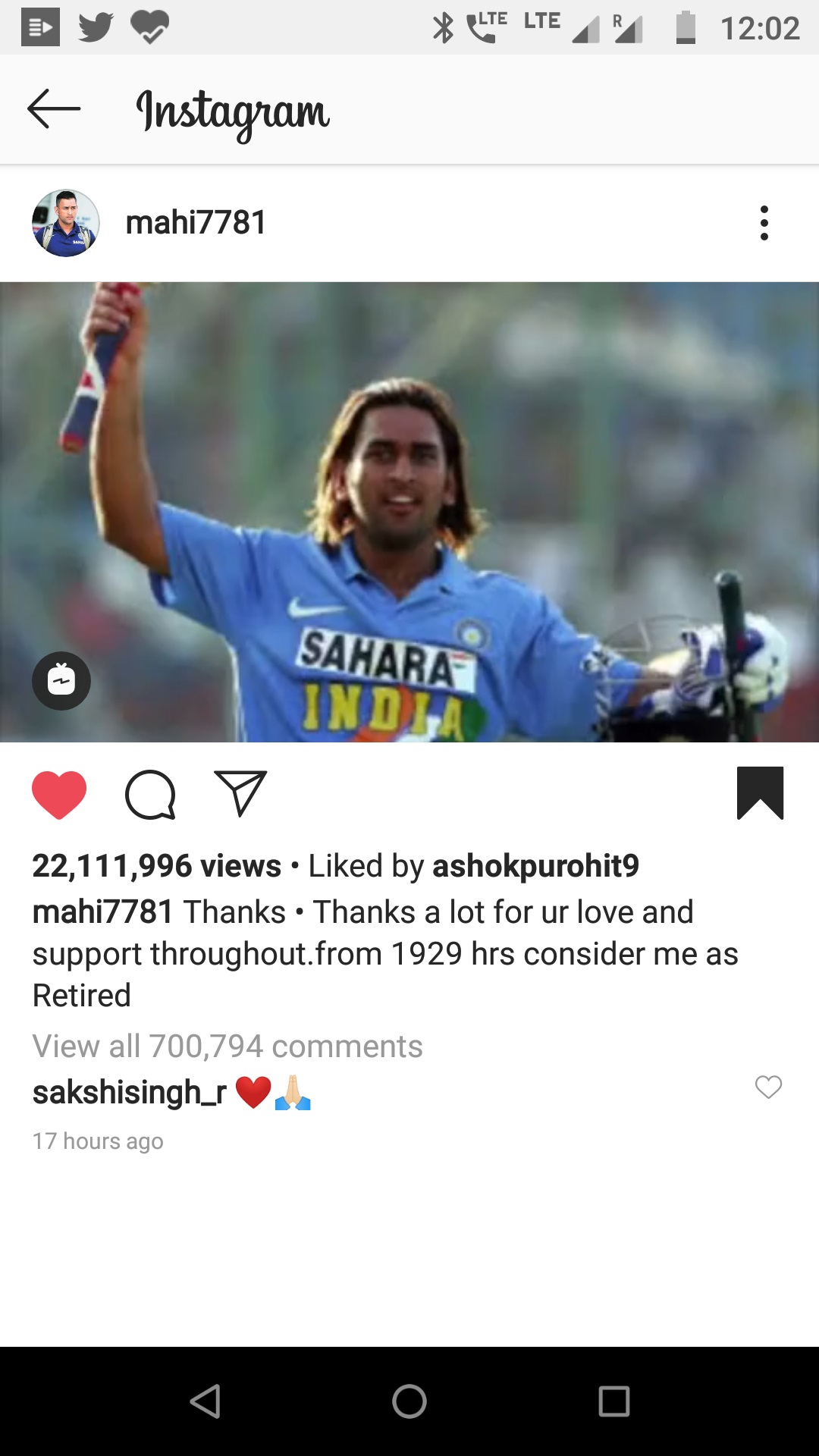 MS Dhoni Retires from International Cricket; Leaves Behind Great Legacy ...